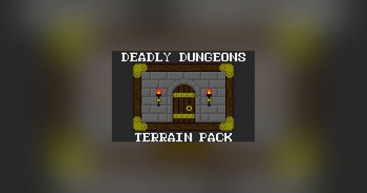 Deadly Dungeons Terrain Pack | RPG Item | RPGGeek