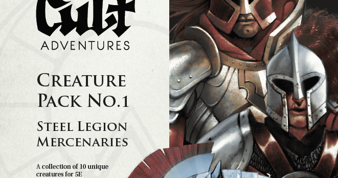 Creature Pack 1: Steel Legion Mercenaries | RPG Item | RPGGeek