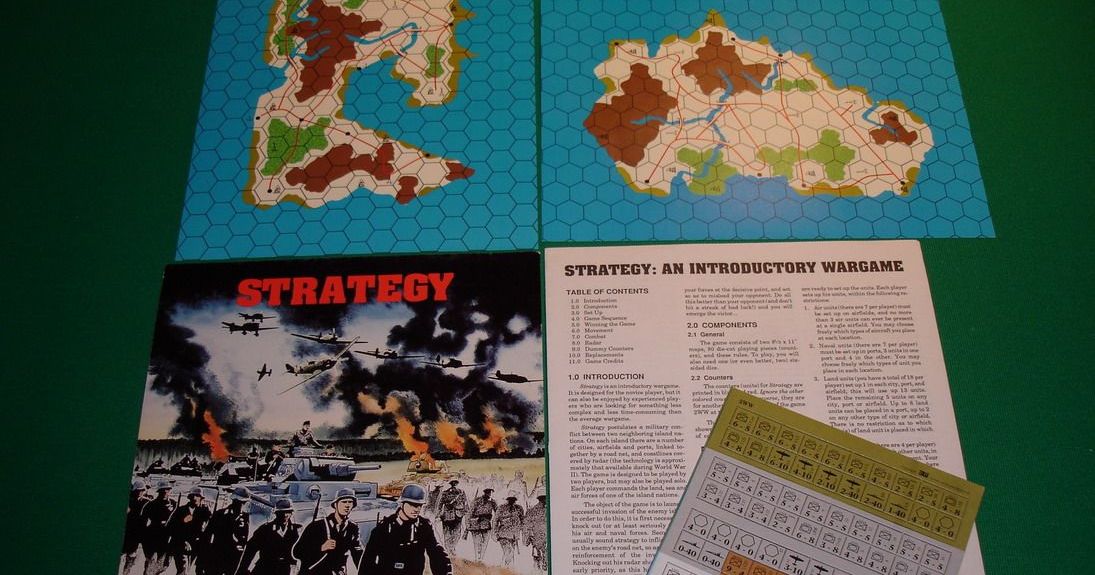 Strategy: An Introductory Wargame | Board Game | BoardGameGeek