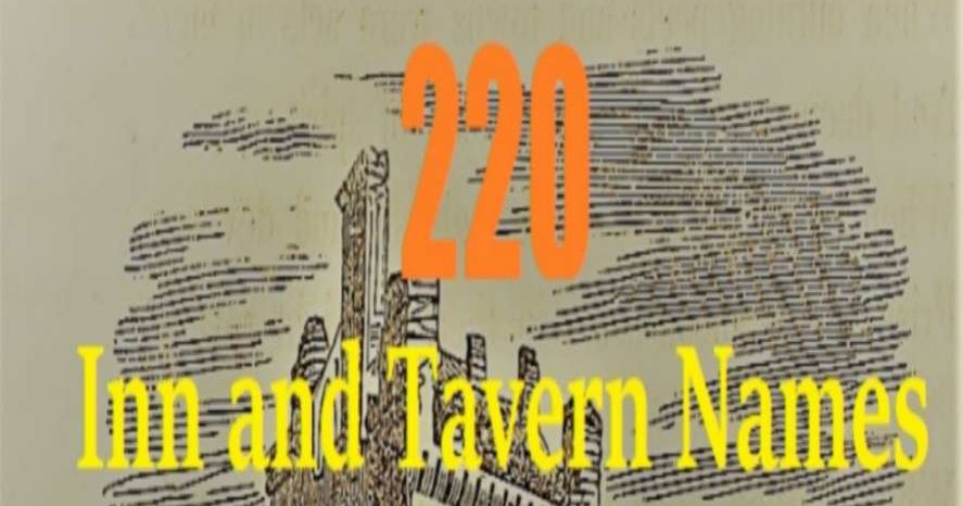 220 Inn and Tavern Names | RPG Item | BoardGameGeek
