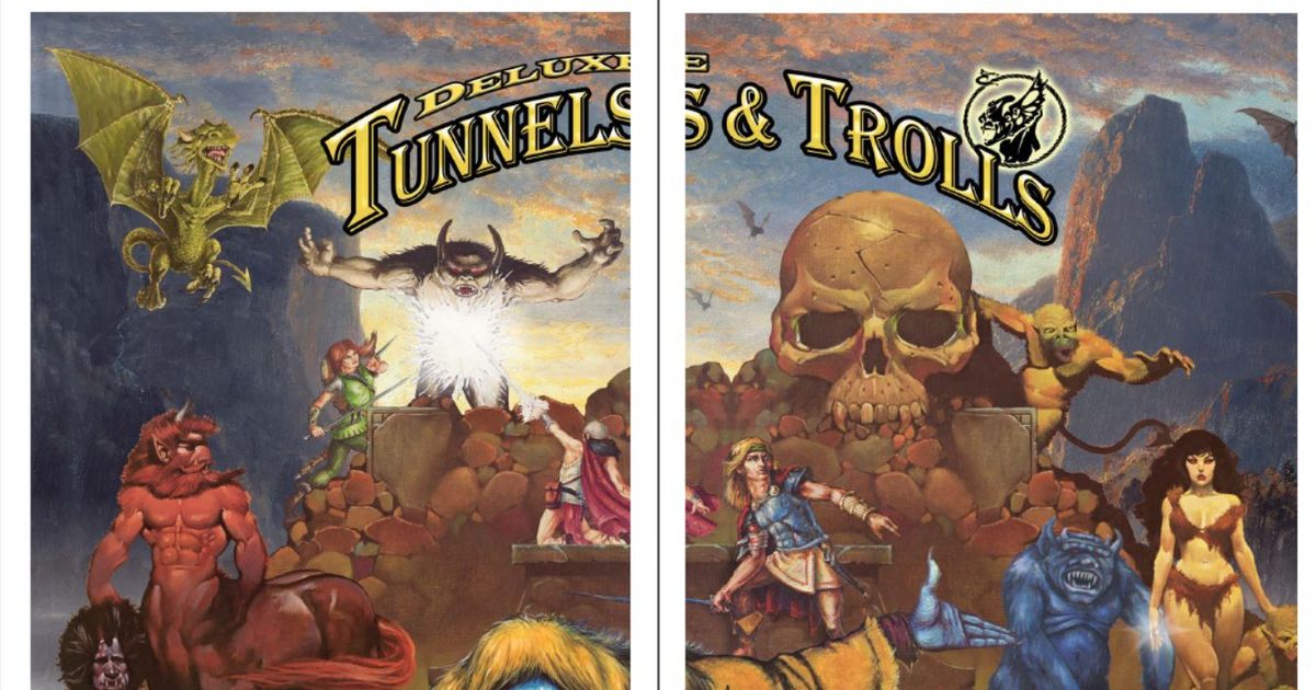 Deluxe Tunnels & Trolls Gamemaster Screen | RPG Item | RPGGeek