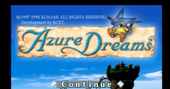 Azure Dreams | Video Game | VideoGameGeek