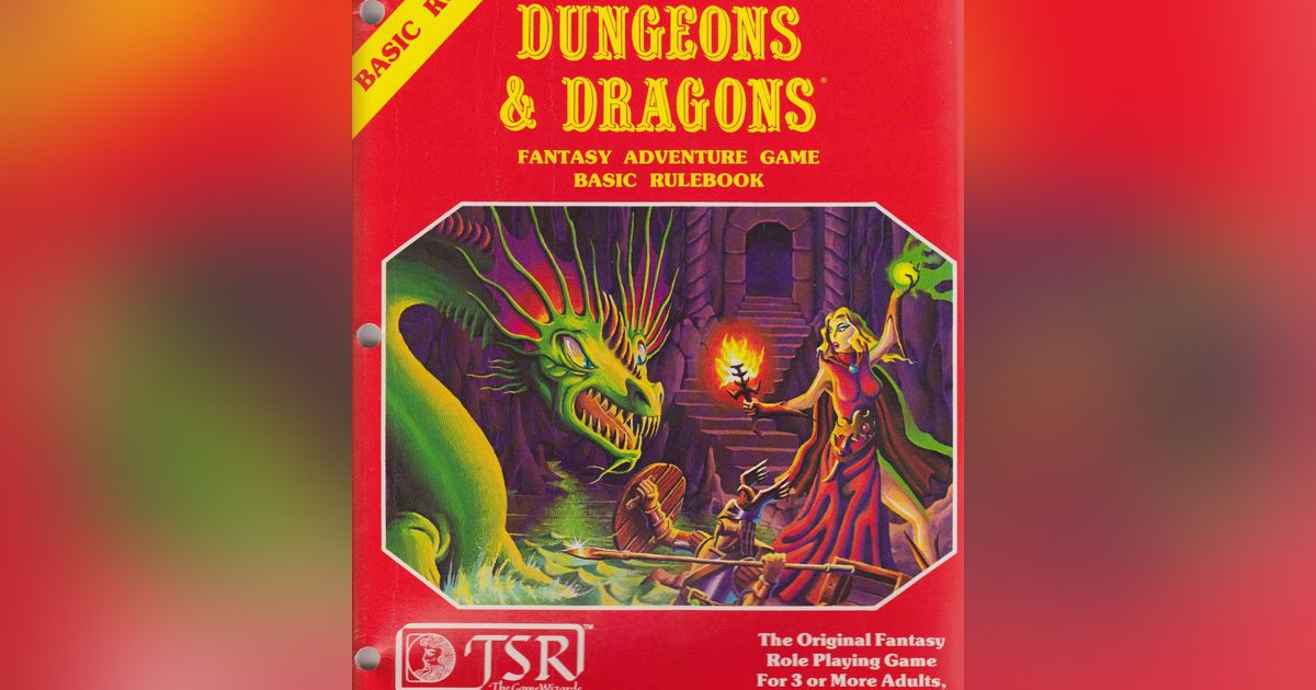 Dungeons & Dragons Basic Rulebook (Second Edition) | RPG Item | RPGGeek