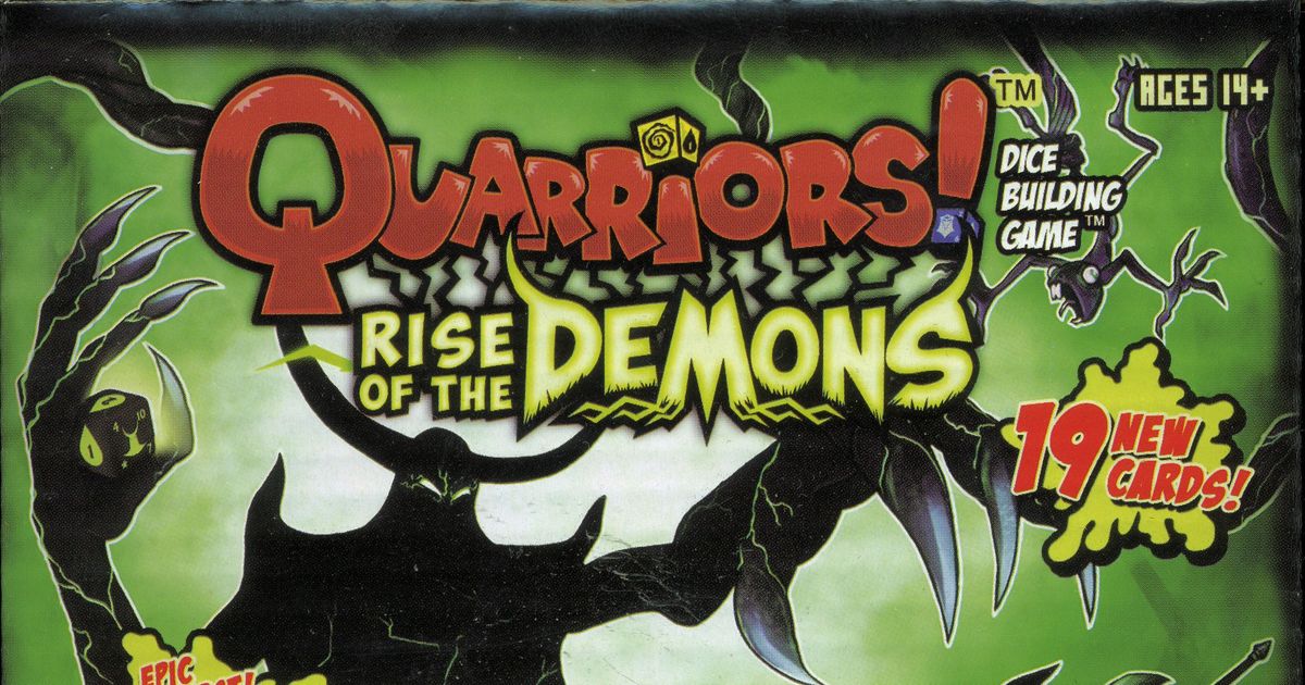 Quarriors! Rise of the Demons | Board Game | BoardGameGeek