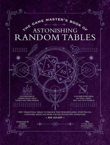 The Game Master's Book of Astonishing Random Tables | RPG Item | RPGGeek