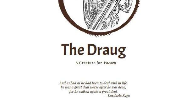 The Draug | RPG Item | RPGGeek