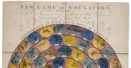 The new game of Emulation: Designed for the Amusement of Youth of both ...