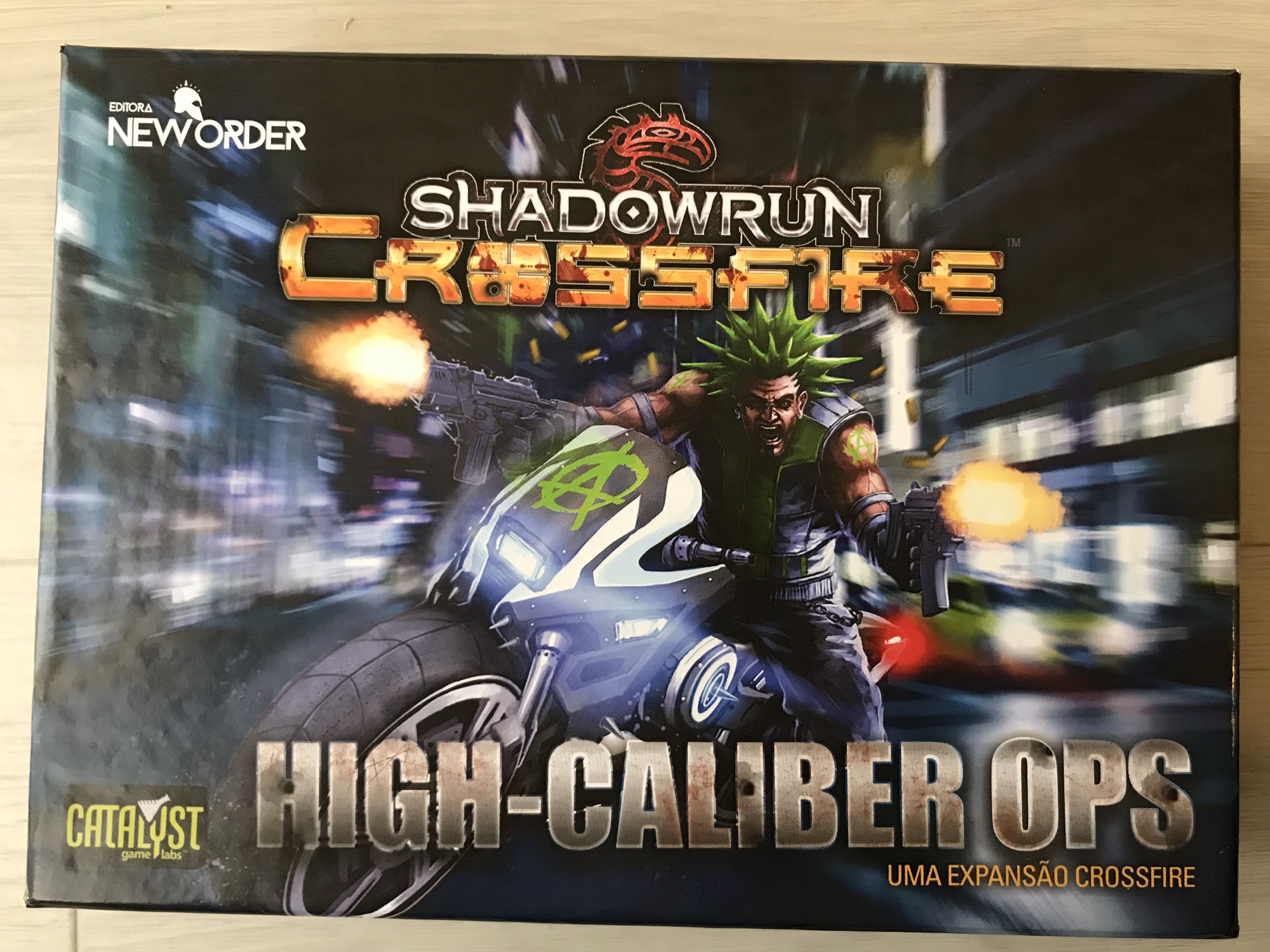 Expansão Shadowrun: Crossfire – High Caliber Ops | Compara Jogos