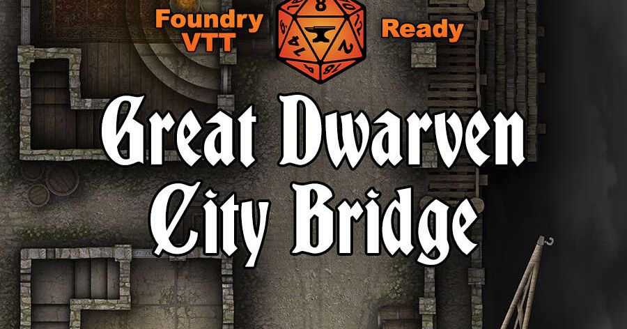 Great Dwarven City Bridge | RPG Item | RPGGeek