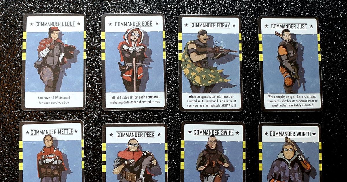 The Agents: The Commanders | Board Game | BoardGameGeek
