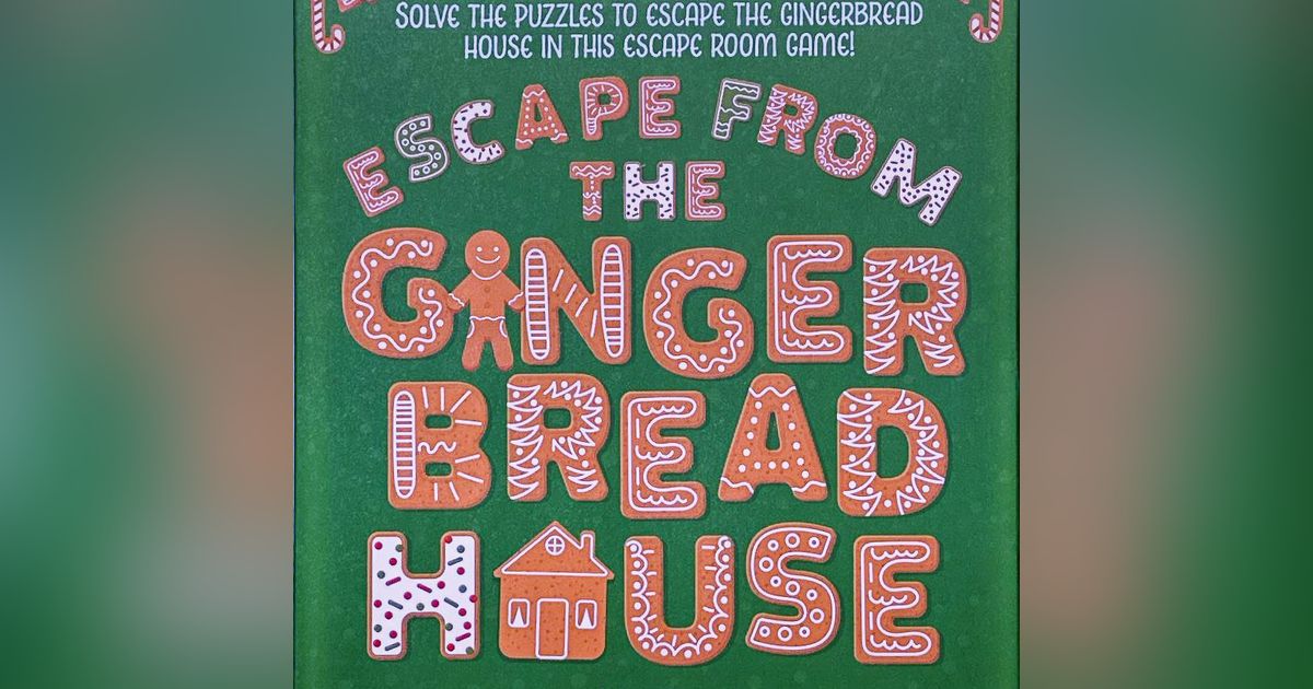 Escape from the Gingerbread House | Board Game | BoardGameGeek