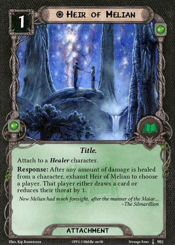 Custom Cards for Healer Trait | The Lord of the Rings: The Card Game