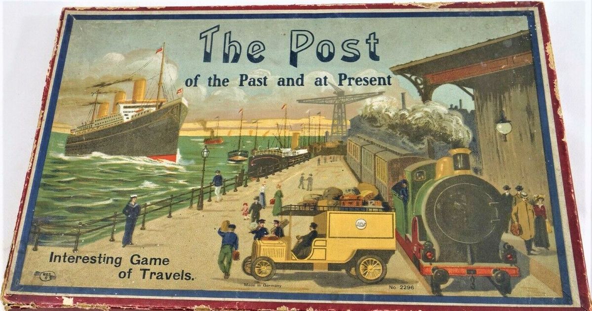 The Post of the Past and at Present | Board Game | BoardGameGeek