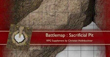 Battlemap: Sacrificial Pit | RPG Item | RPGGeek