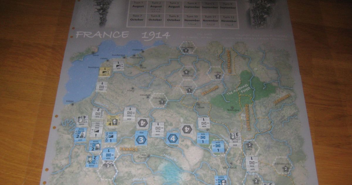 France 1914 | Board Game | BoardGameGeek