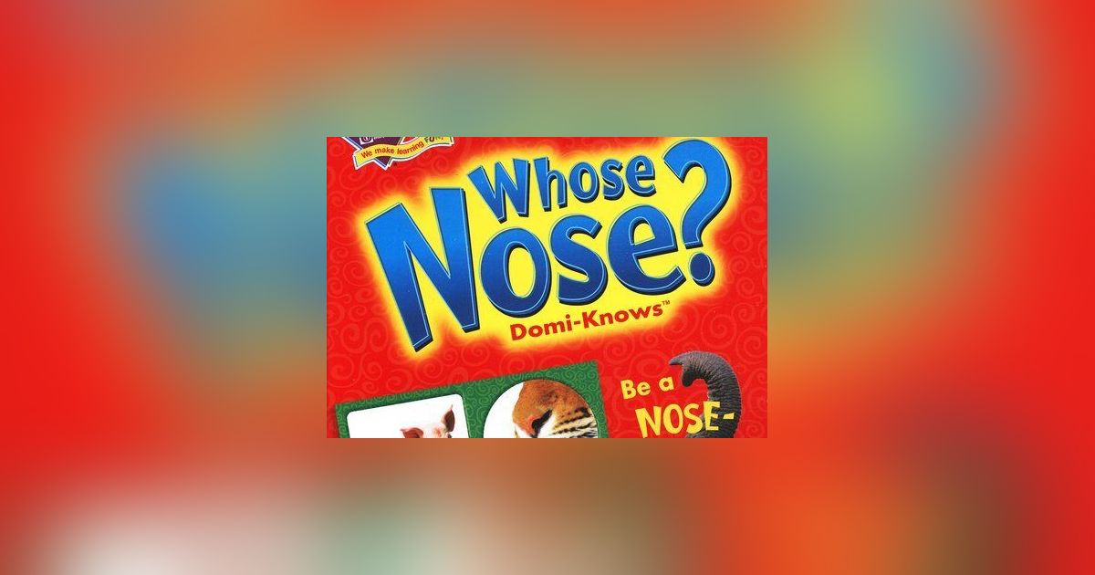 Whose Nose? | Board Game | BoardGameGeek
