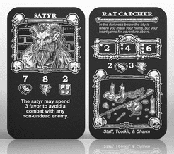 Tin Helm: Satyr/Rat Catcher Promo Card | Board Game | BoardGameGeek
