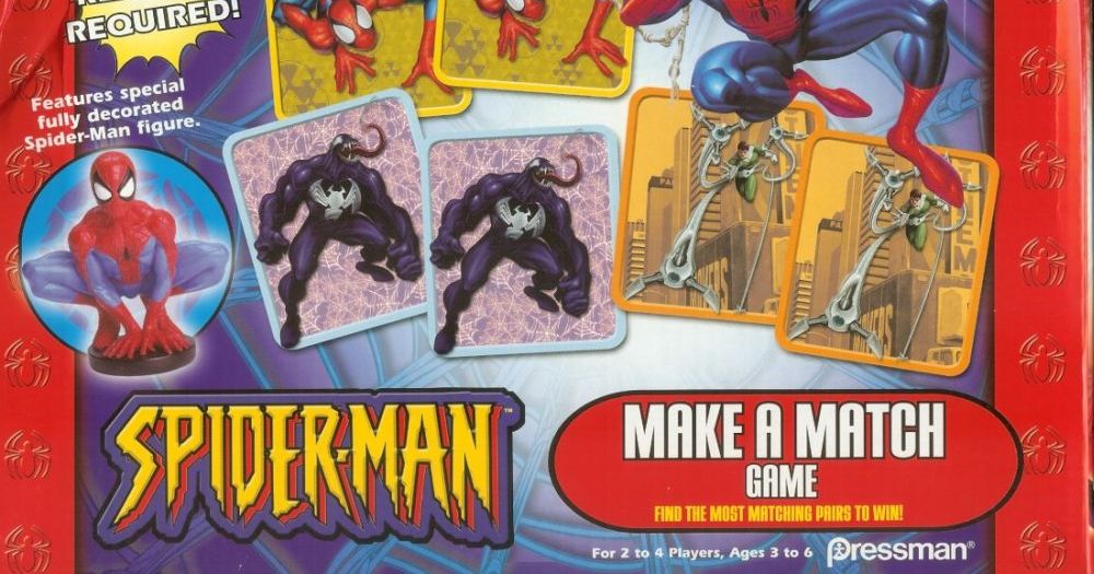 Spider-Man 2 Make a Match Game | Board Game | BoardGameGeek