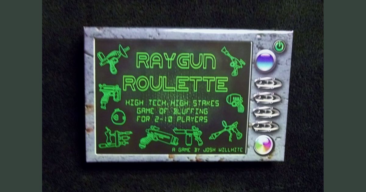 Ray Gun Roulette | Board Game | BoardGameGeek