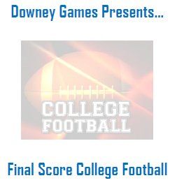 1956 Season Replay | Final Score College Football