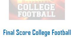 Final Score College Football | Board Game | BoardGameGeek