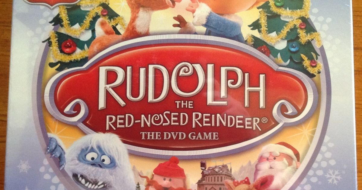 Rudolph the Red-Nosed Reindeer: The DVD Game | Board Game | BoardGameGeek