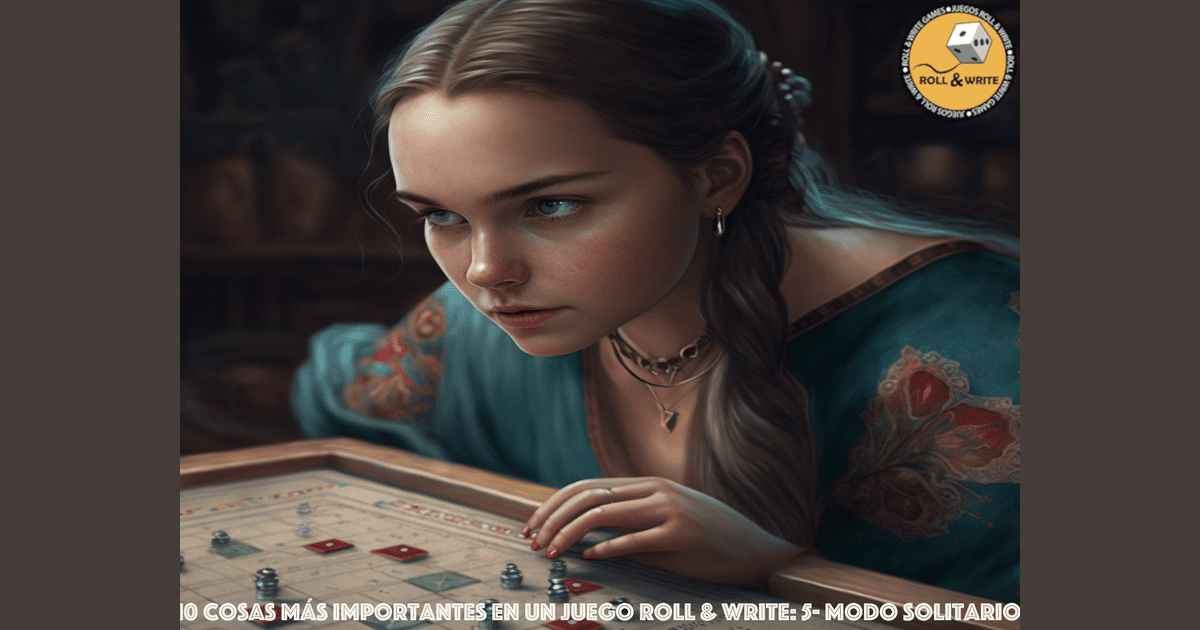 10 most important things in a roll & write game: 7- Solitaire Mode ...