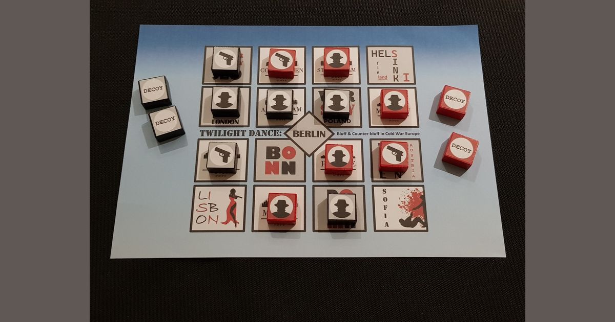 TWILIGHT DANCE: Bluff and Counter Bluff in Cold War Europe [RULES V1.0 ...