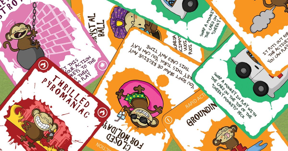 Cheeky Monkeys | Board Game | BoardGameGeek