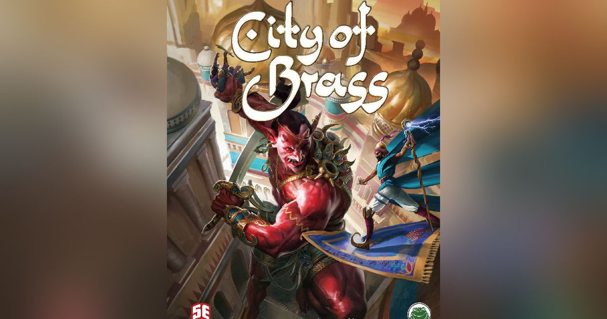 City of Brass (5E) | RPG Item | RPGGeek