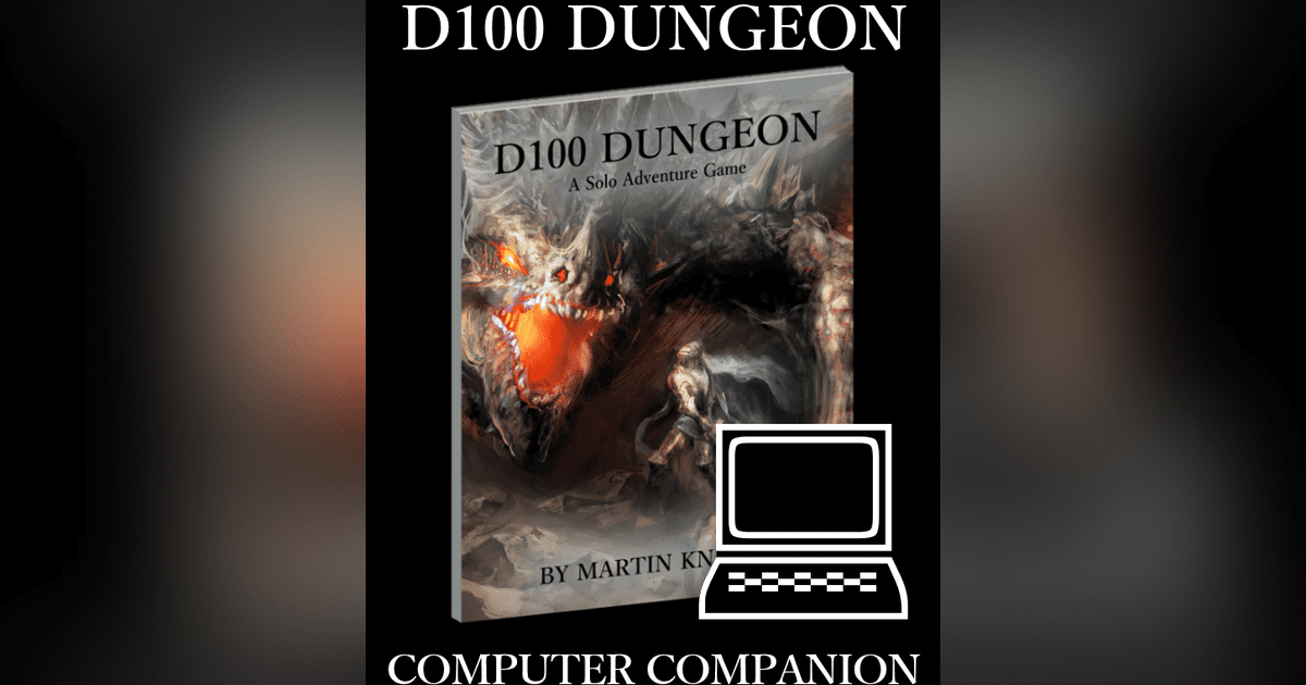 D100 Dungeon: The Computer Companion | Board Game Accessory | BoardGameGeek