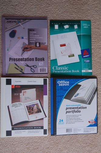 Presentation books/reference books for your games