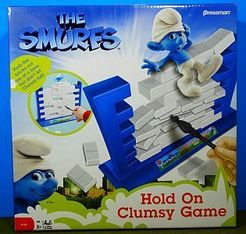 clumsy smurf falling