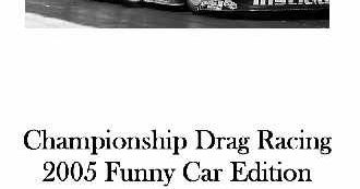 Championship Drag Racing: 2005 Funny Car Edition | Board Game ...