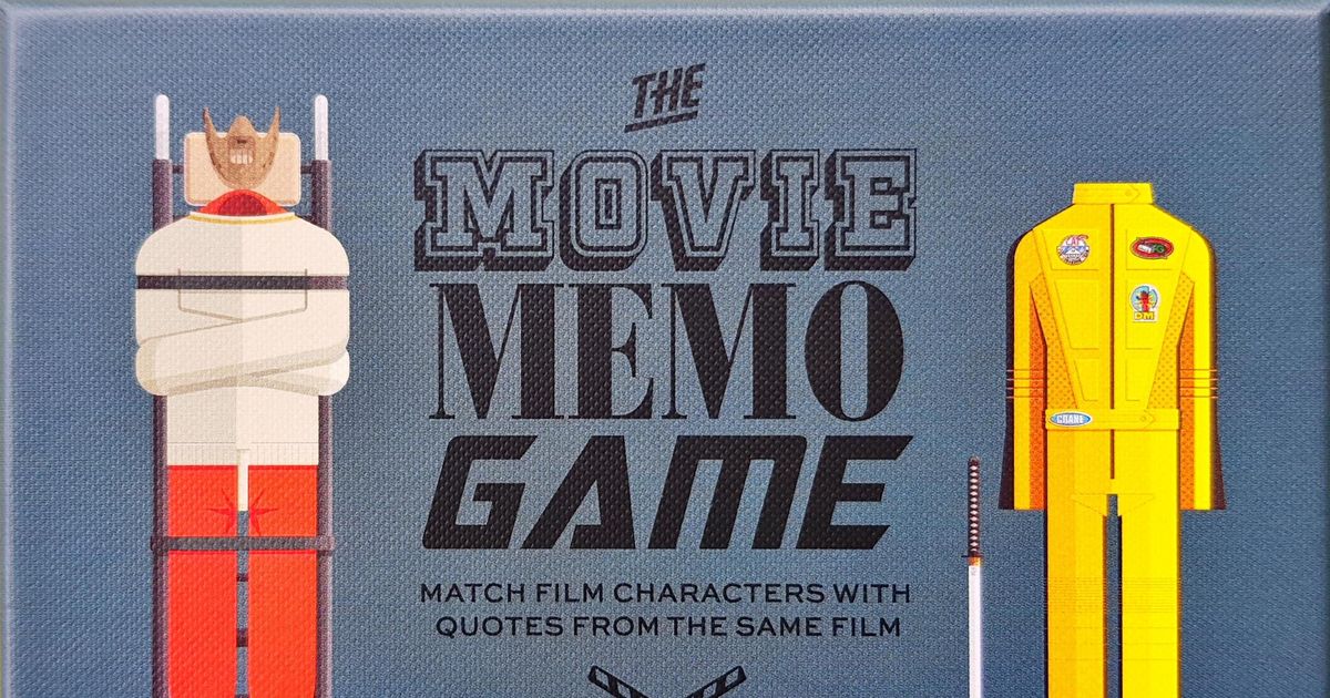 The Movie Memo Game | Board Game | BoardGameGeek