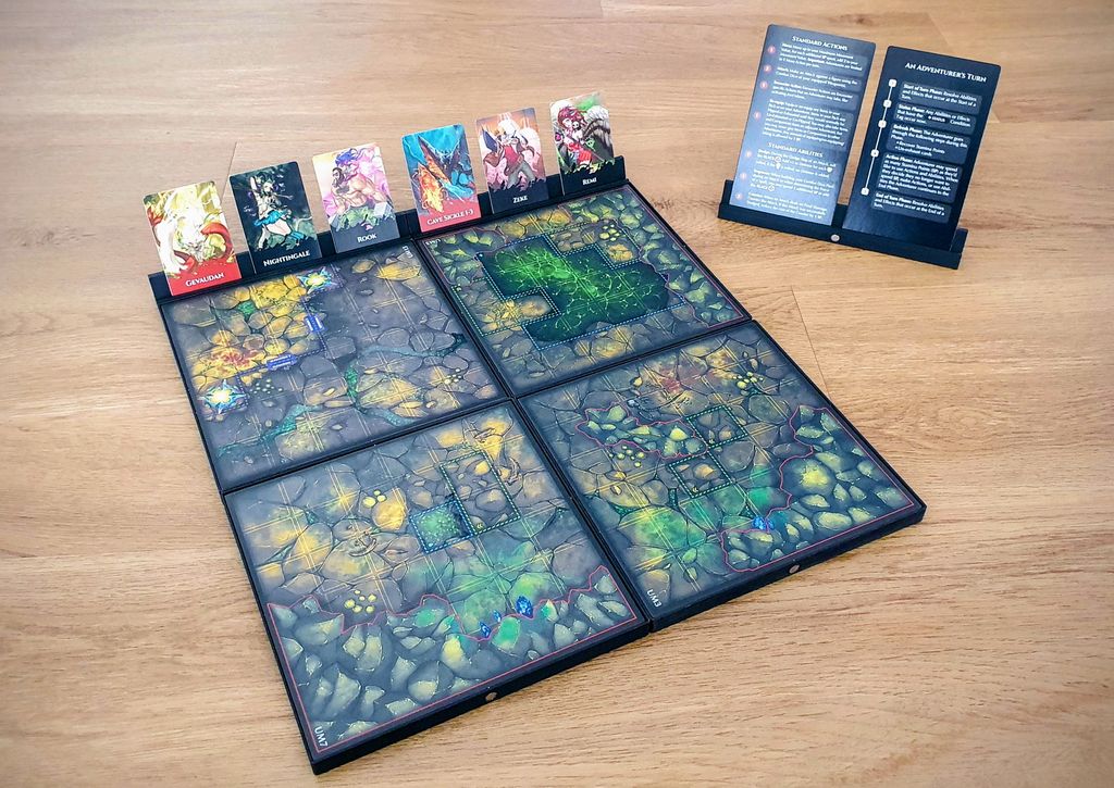 Magnetic Tile Holder and Initiative Track | Middara: Unintentional ...