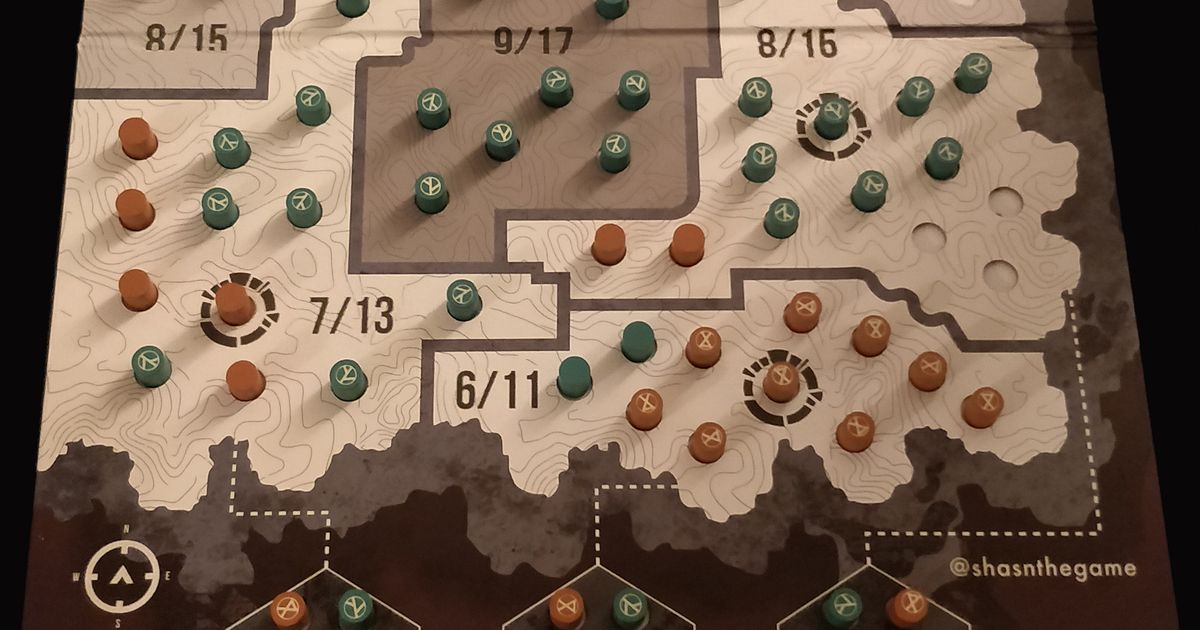 SHASN: Game board for 2-3 players | Board Game | BoardGameGeek