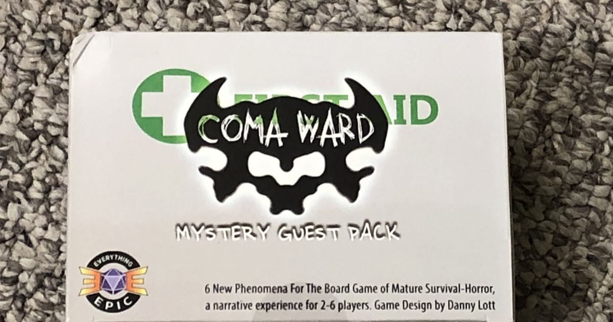 Coma Ward: Mystery Guest Pack | Board Game | BoardGameGeek