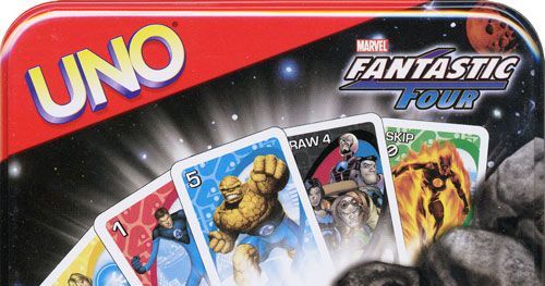 UNO: Fantastic Four | Board Game | BoardGameGeek