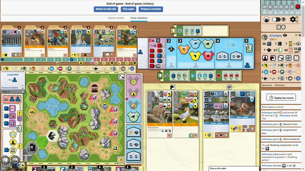 Ark Nova Solo Competition: May 2023 - Map 4 | Ark Nova