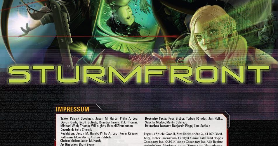 Sturmfront | RPG Item | RPGGeek