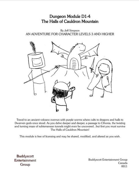 The Halls of Cauldron Mountain | RPG Item | RPGGeek