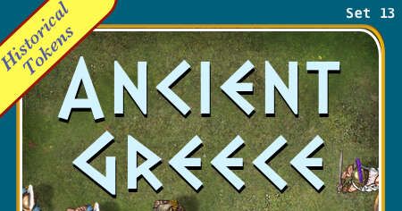 Historical Token Set 13: Ancient Greece | RPG Item | RPGGeek