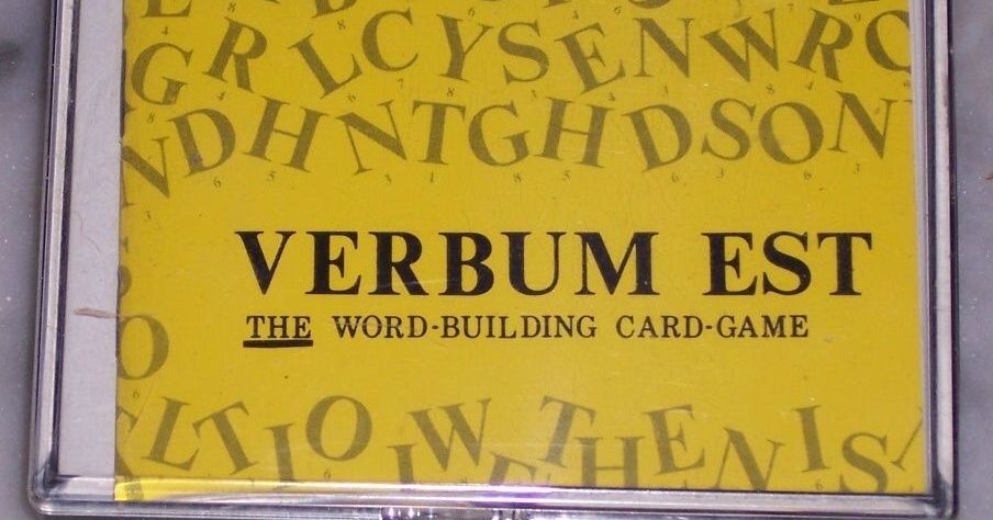 Verbum Est | Board Game | BoardGameGeek