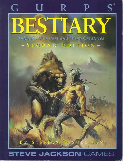 GURPS Bestiary (Second Edition) | RPG Item | RPGGeek