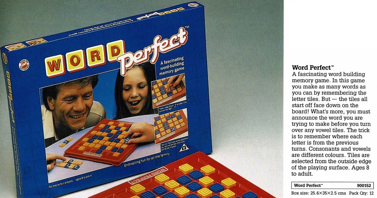 Word Perfect | Board Game | BoardGameGeek