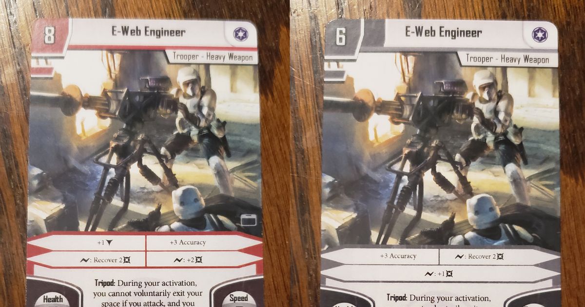 Star Wars: Imperial Assault – E-web Engineer Alternate Art | Board Game ...