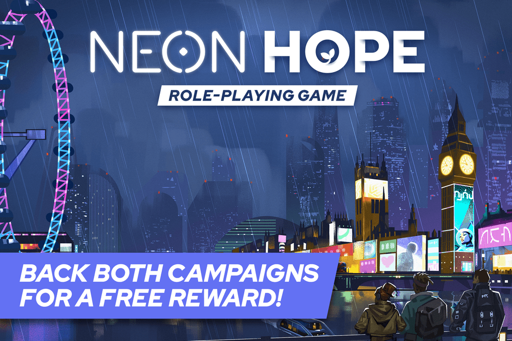 We are proud to announce the NEON HOPE Role-playing Game! | NEON HOPE