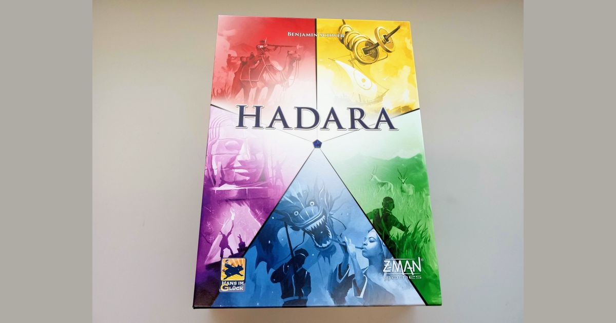 Hadara: Keep Your Civilization on Track(s) | Shelf Wear | RPGGeek