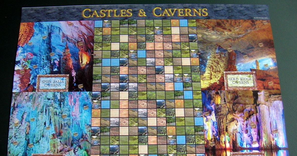Castles & Caverns | Board Game | BoardGameGeek